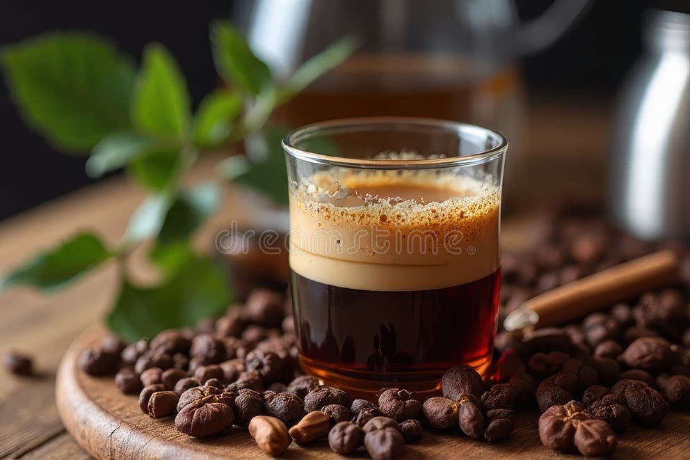 Modern Coffee Infusion and Brewing Methods Stock Illustration ...