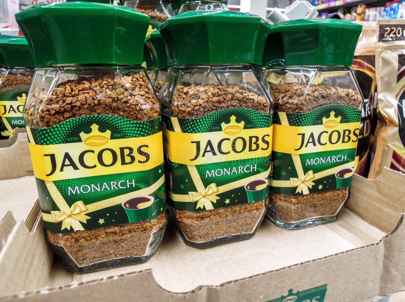 Coffee Jacobs Monarch on the Shelf at the Grocery Store Editorial Stock ...