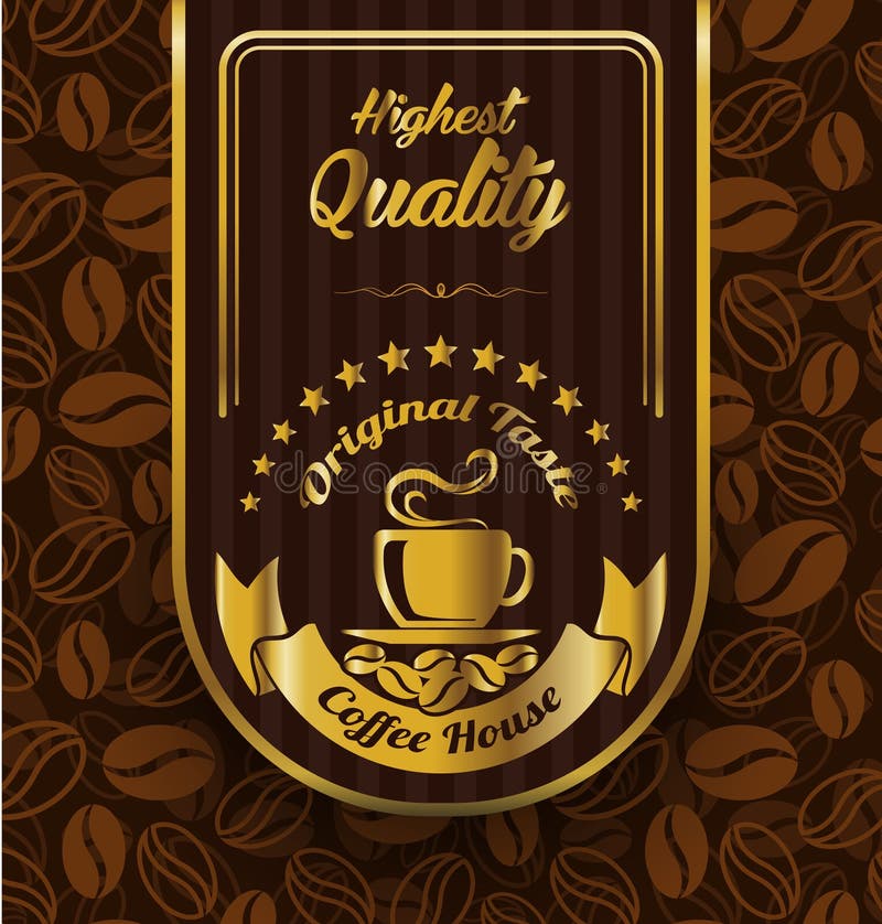 Coffee Label Coffee Badge Coffee Logo Design Icon Modern Corporate ...