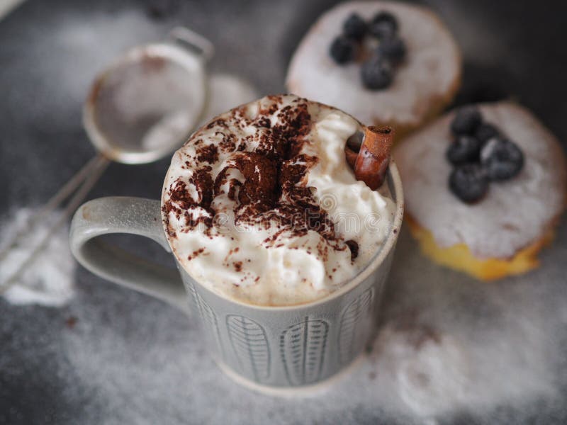 Coffee Latte stock photo. Image of cappuccino, drink - 101991230