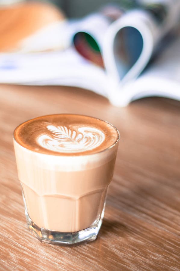 Coffee latte stock photo. Image of woman, cappuccino - 63773100