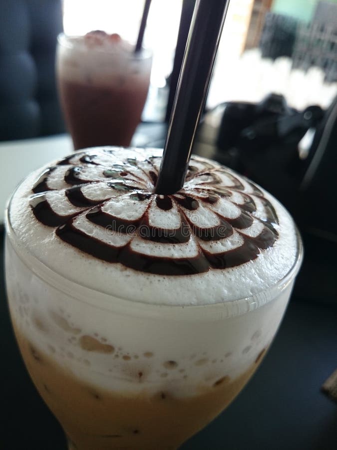 Coffee Latte stock photo. Image of creme, coffee, latte - 43876438