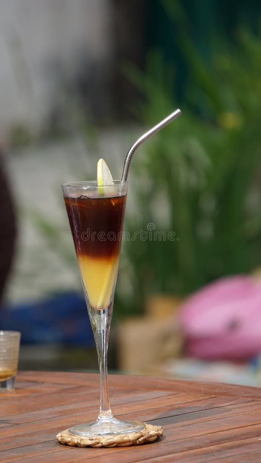 Coffee with Liquid on the Table Stock Image - Image of celebration ...