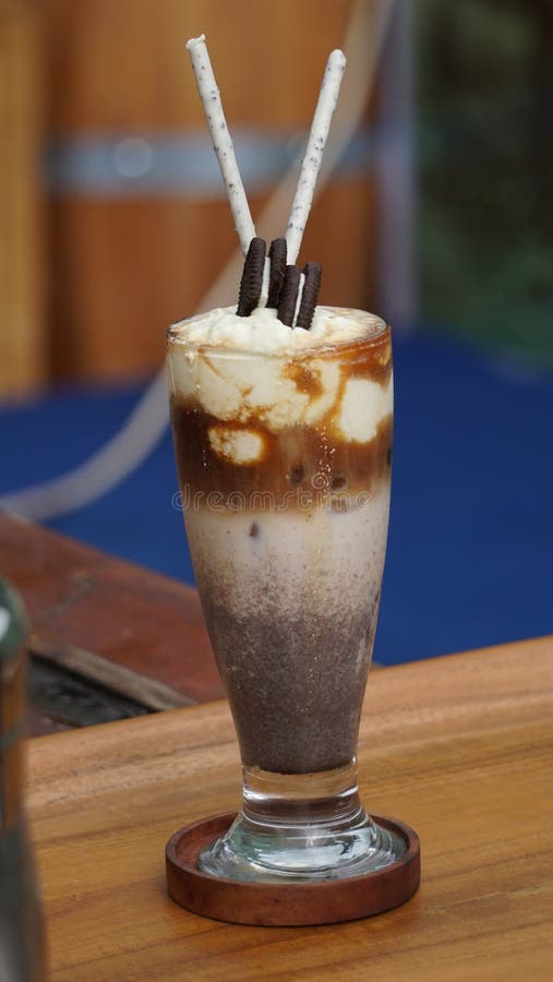 Coffee with Liquid on the Table Stock Image - Image of alternative ...