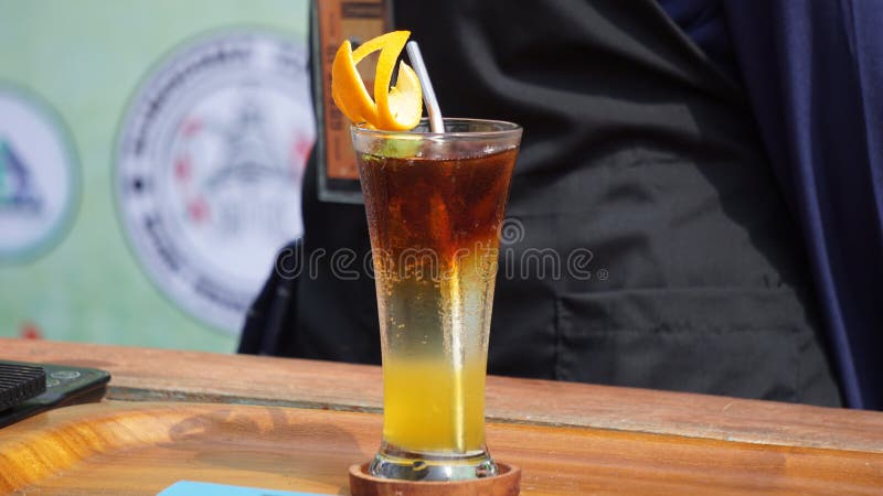 Coffee with Liquid on the Table Stock Photo - Image of chefs, cooler ...