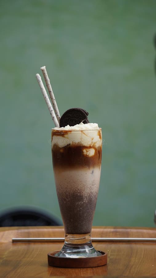 Coffee with Liquid on the Table Stock Image - Image of coffee, clear ...