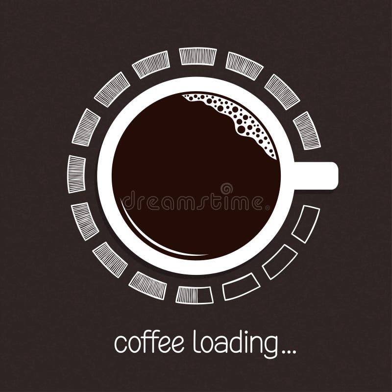 Coffee Loading Stock Illustrations – 279 Coffee Loading Stock ...
