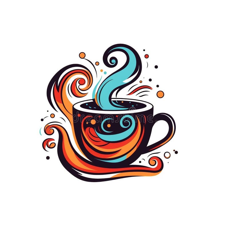 Coffee logo stock illustration. Illustration of business - 281426746