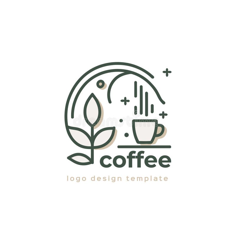 Contemporary Coffee Shop Logo Stock Illustrations – 221 Contemporary ...