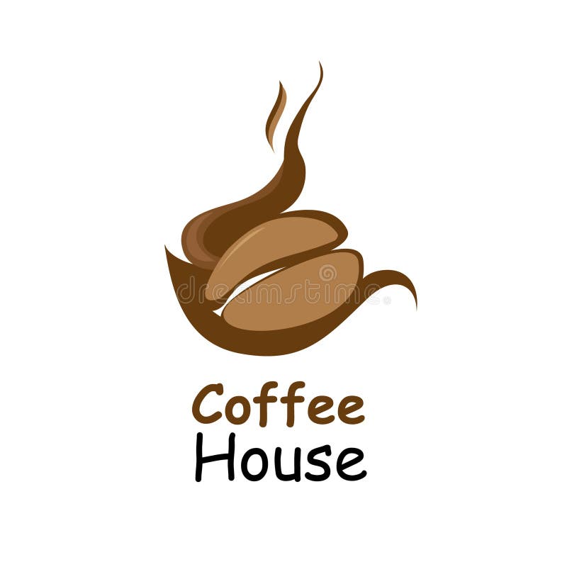 Coffee Logo Vector Design Template Stock Illustration - Illustration of ...