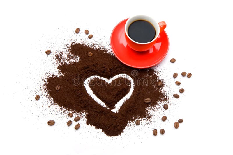 Coffee love stock photo. Image of drink, february, event - 17572186