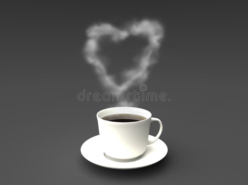 Coffee love stock illustration. Illustration of coffeehouse - 19013980