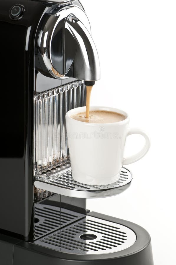 Coffee Machine stock photo. Image of close, breakfast - 12793642