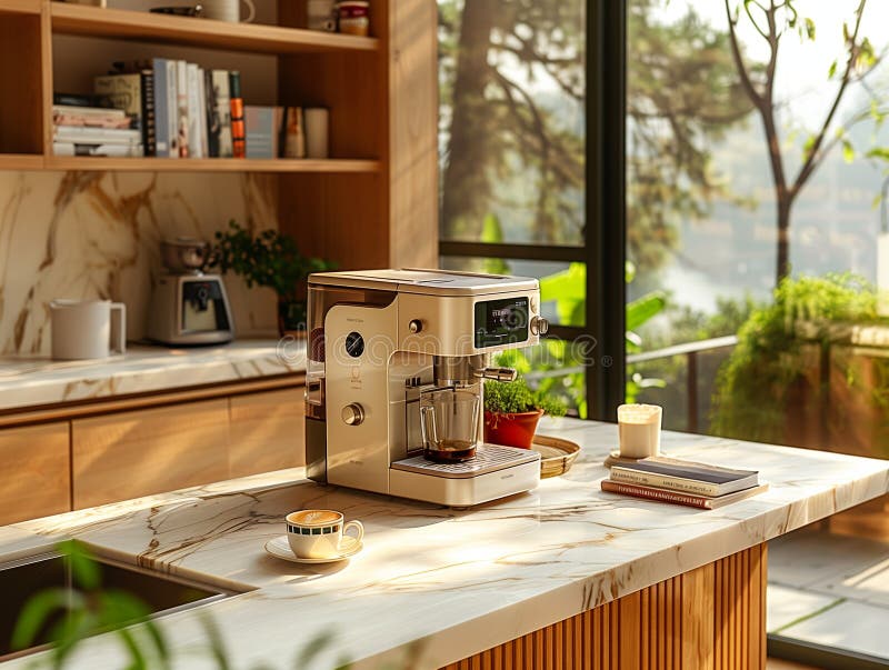 Coffee Machine Counter Next Window Stock Photos - Free & Royalty-Free ...