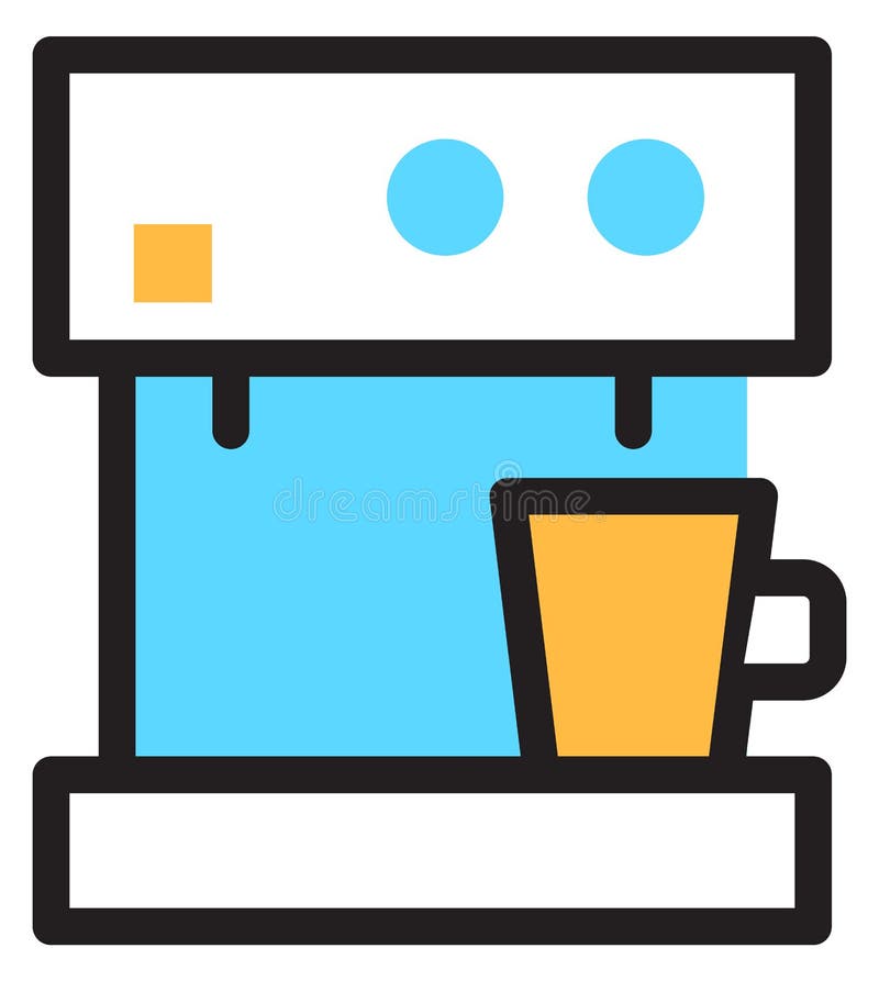 Coffeemaker Device Stock Illustrations – 1,840 Coffeemaker Device Stock ...