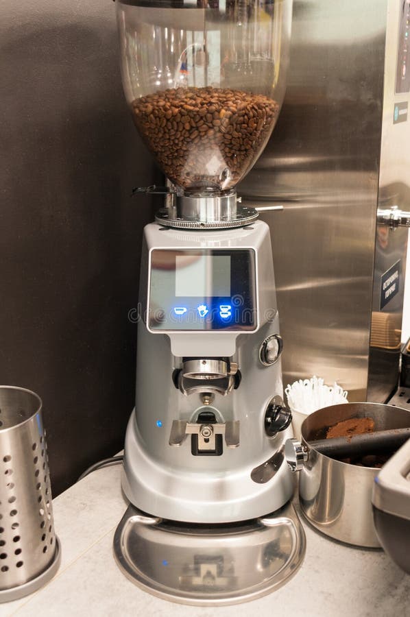 Coffee Machine for Making Natural Coffee Stock Photo - Image of natural ...