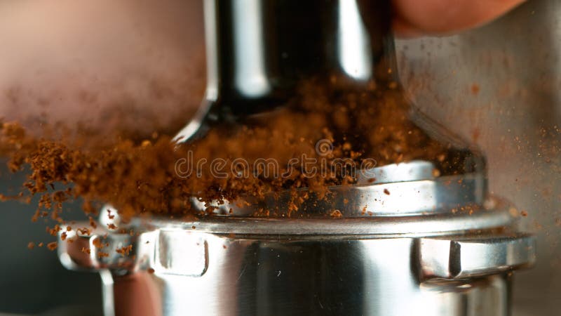 Coffee Machine Preparing Fresh Coffee Stock Image - Image of caffeine ...