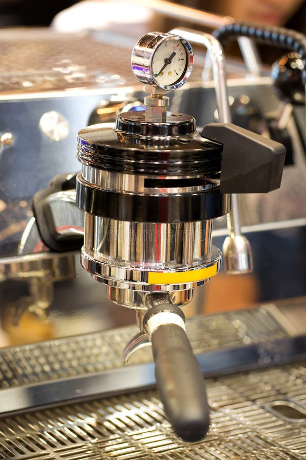 Coffee Machine Ready To Use Stock Image - Image of machine, bari: 225916627