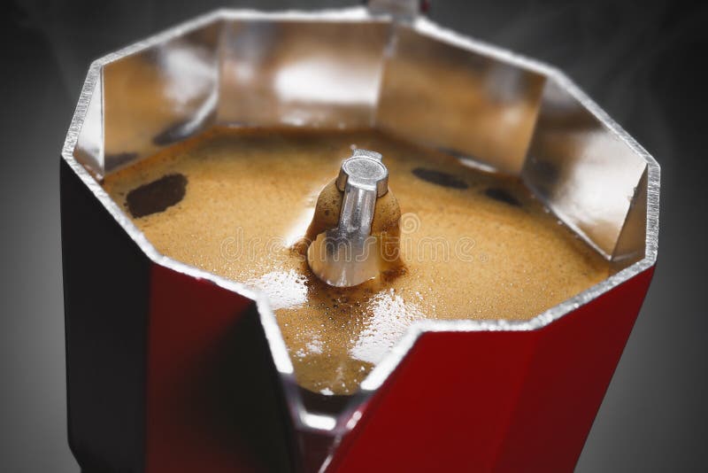 Coffee machine stock photo. Image of lifestyle, breakfast - 116738292