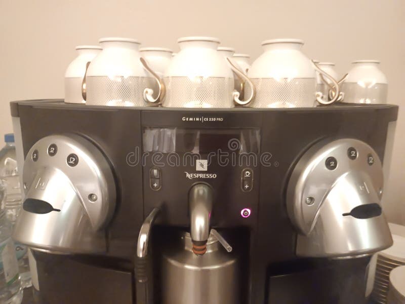 Coffee Machine in the Star Hotel Dubai Editorial Image - Image of ...