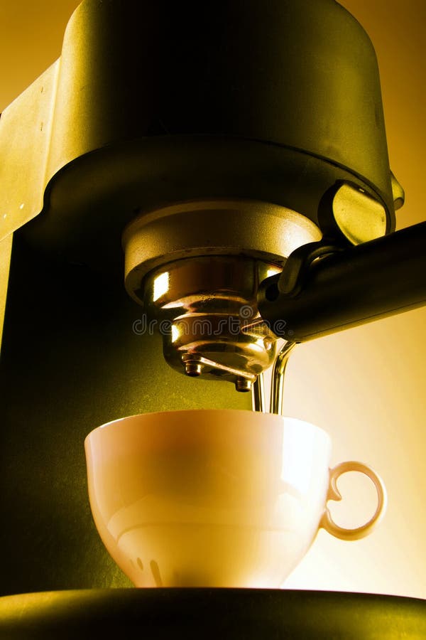 Coffee maker stock image. Image of detail, espresso, coffee - 8952743