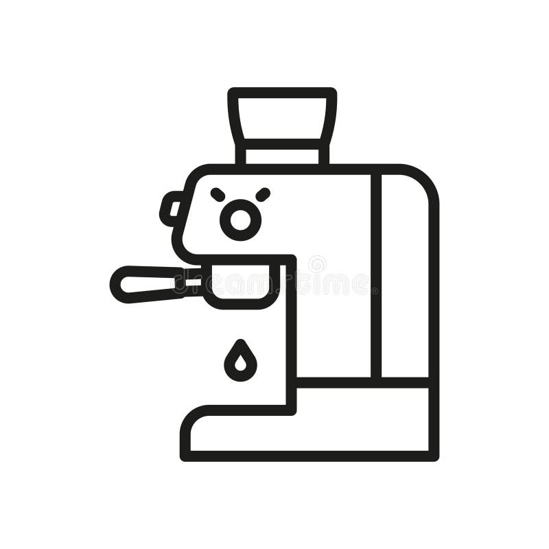 Coffee Maker Icon Vector Design Templates Simple and Modern Stock ...