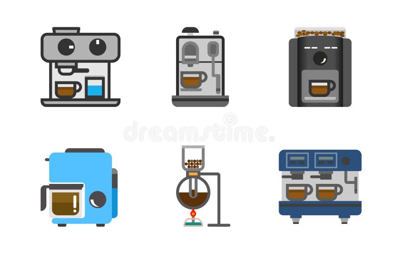 Siphon Coffee Machine Stock Illustrations – 156 Siphon Coffee Machine ...