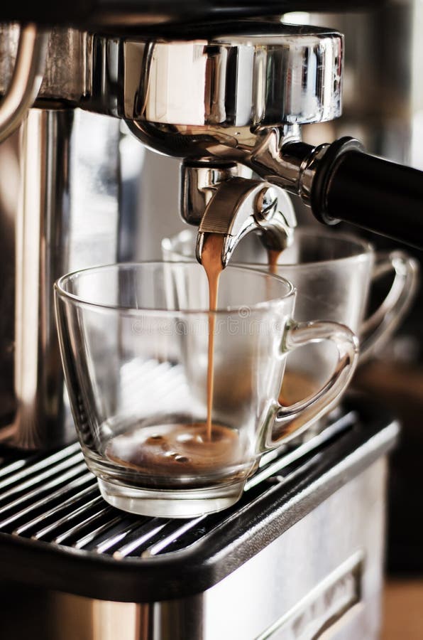 Coffee making stock photo. Image of brown, tamp, handle - 79552024