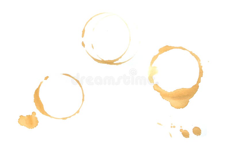 Coffee marks stock image. Image of coffee, circles, beige - 17835505