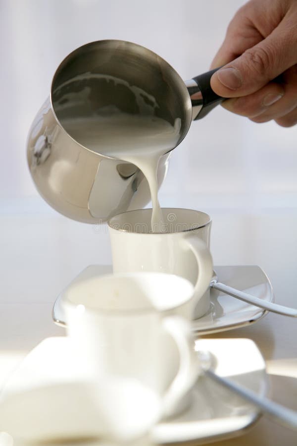 Coffee with milk stock photo. Image of espresso, food - 4419816
