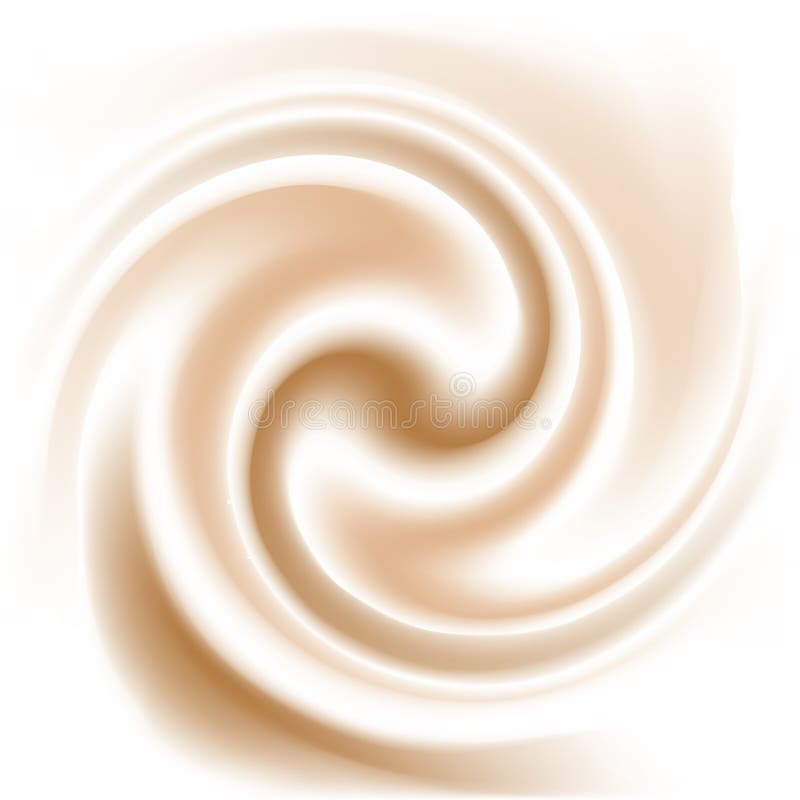 Coffee and Milk Cream Texture Stock Vector - Illustration of cold, food ...