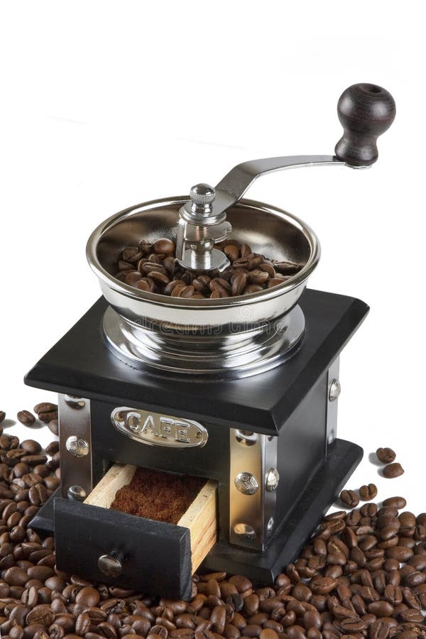 Coffee mill stock photo. Image of grind, chocolate, rustic - 17397536