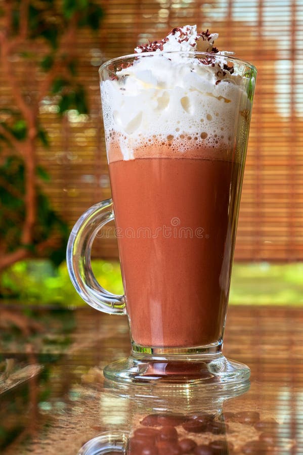 Coffee mocha stock image. Image of cafe, coffee, frozen - 46585183