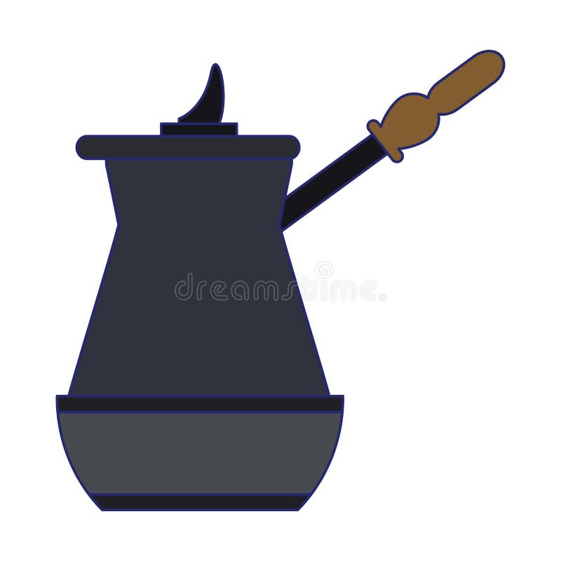 Coffee mocka device symbol stock vector. Illustration of caffeine ...