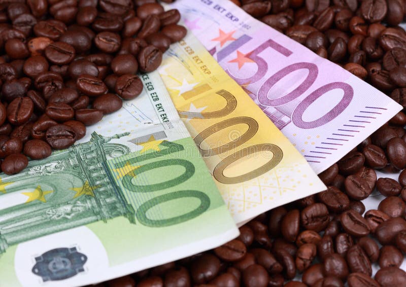 Coffee money stock image. Image of exchange, investments - 9948955