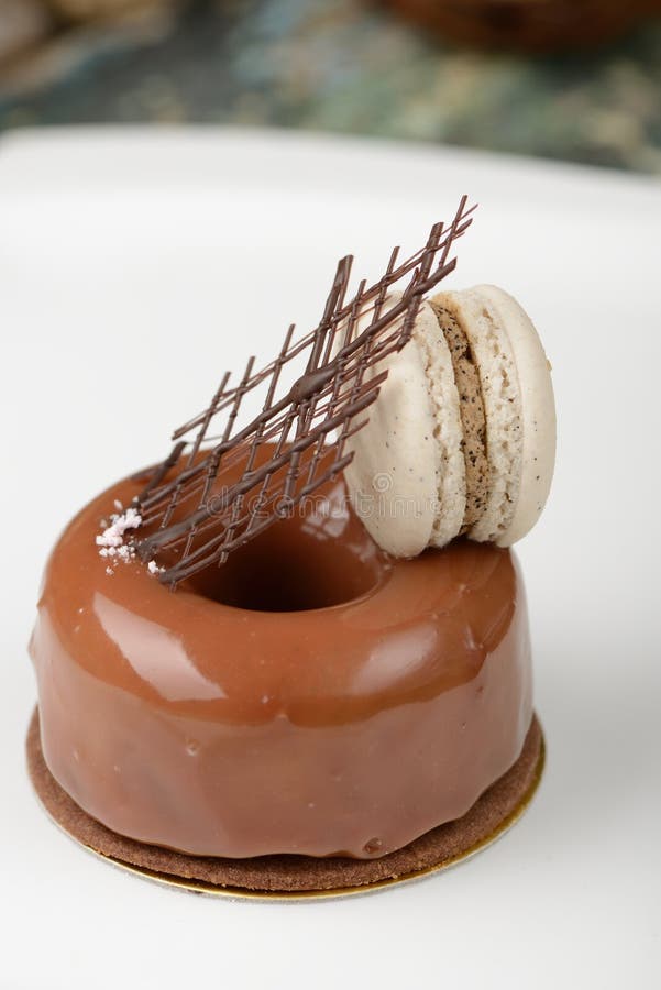 Coffee mousse dessert stock photo. Image of delicacy - 64244222