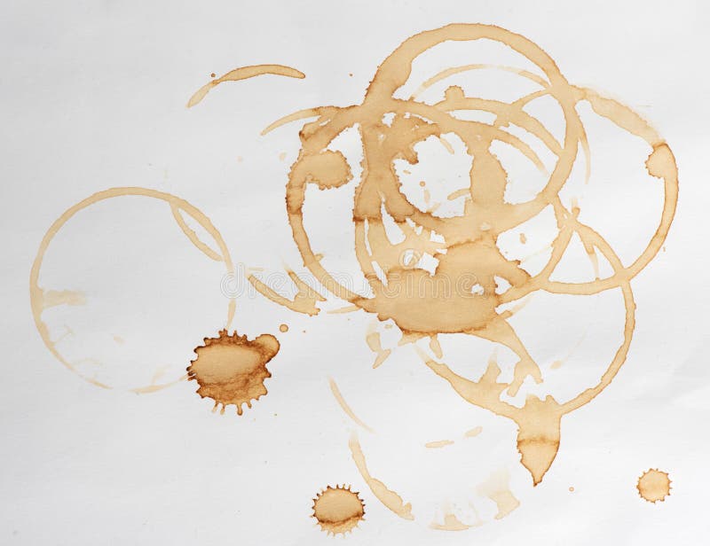 Messy cup of espresso stock image. Image of cafe, closeup - 40684099