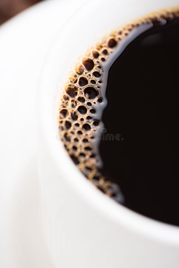 Coffee Mug`s Close Up Isolated Stock Image - Image of close, grain ...