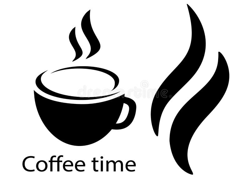 Coffee Mug and Smoke Included. Stock Vector - Illustration of smoke ...