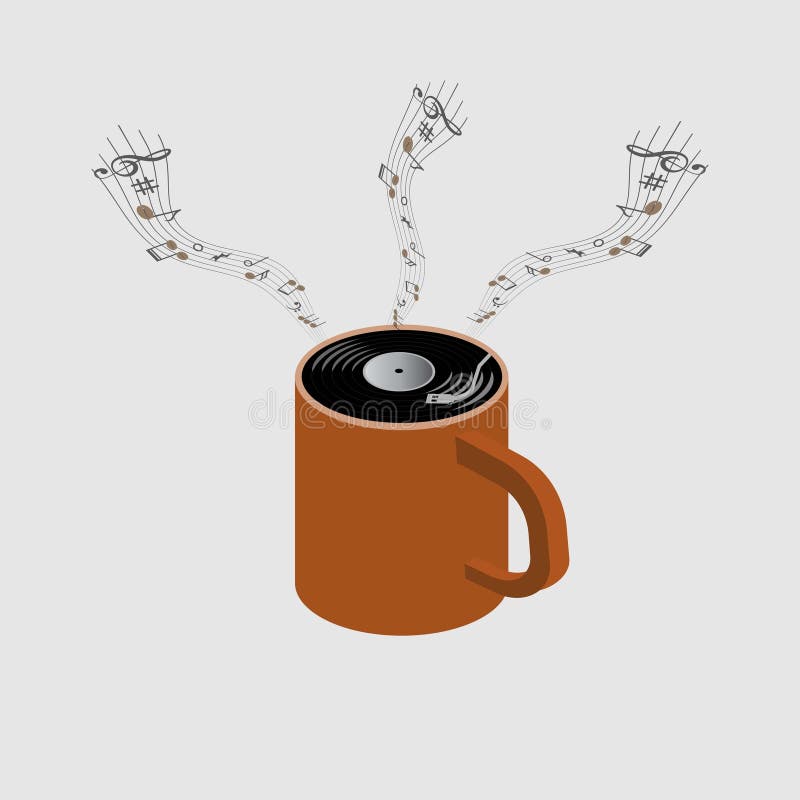 Music Notes Coffee Stock Illustrations – 248 Music Notes Coffee Stock ...