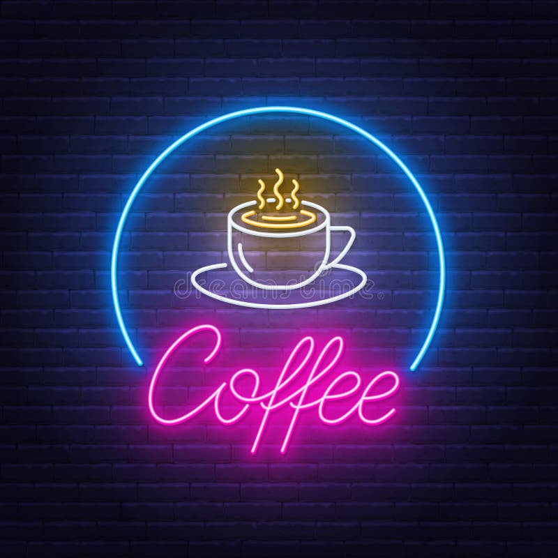 Coffee Neon Stock Illustrations – 8,632 Coffee Neon Stock Illustrations ...