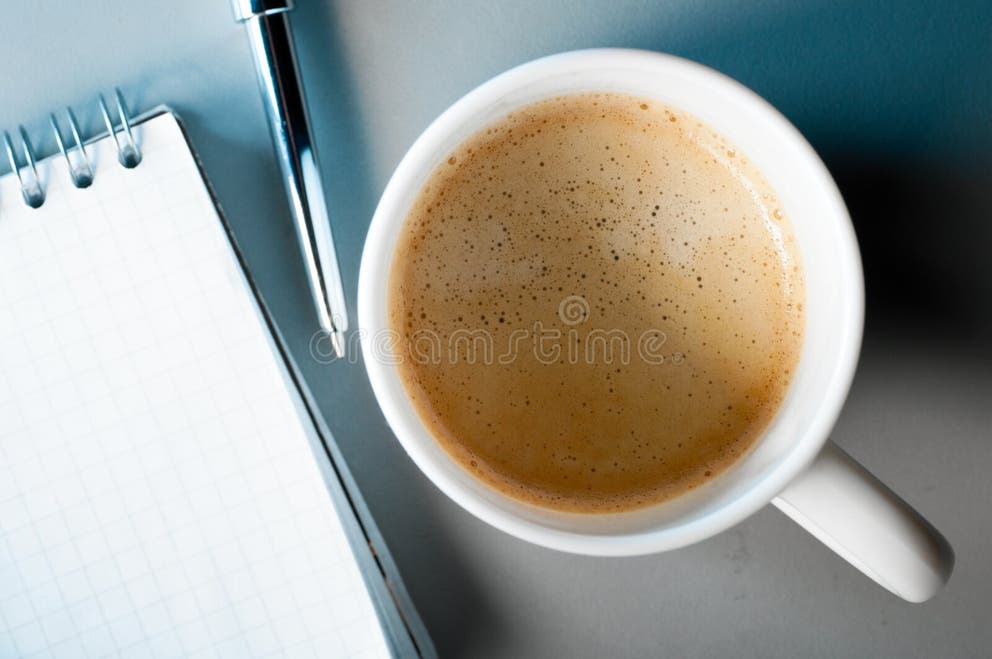 Coffee and notes stock image. Image of scroll, paper - 19700409