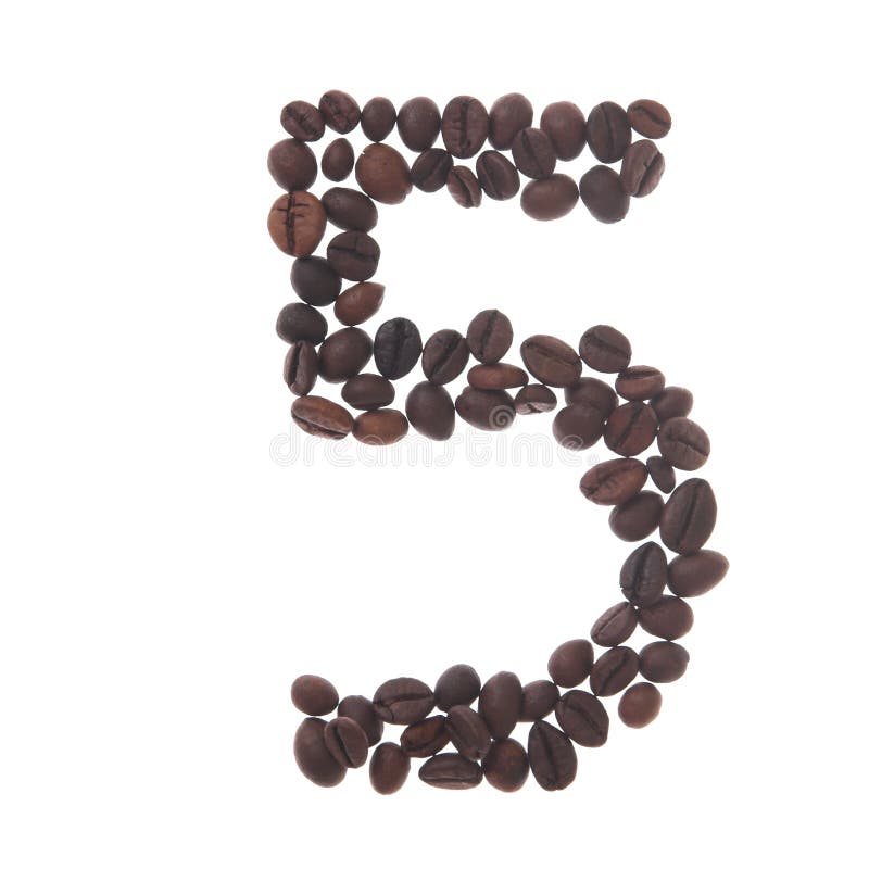Coffee number six stock photo. Image of decoration, bean - 22952506