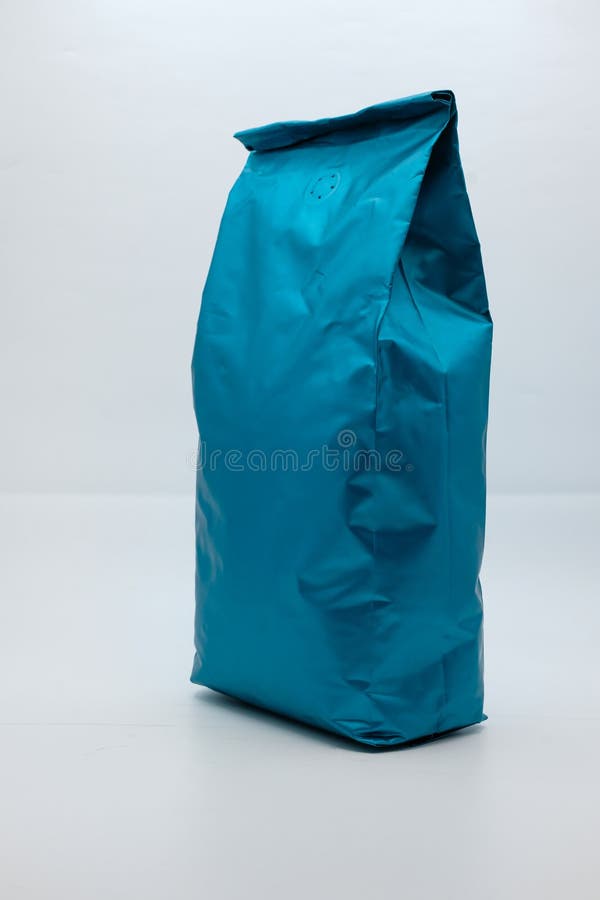 Coffee Pack Isolated. Gusset Packaging. Coffee Bag Packaging Stock ...