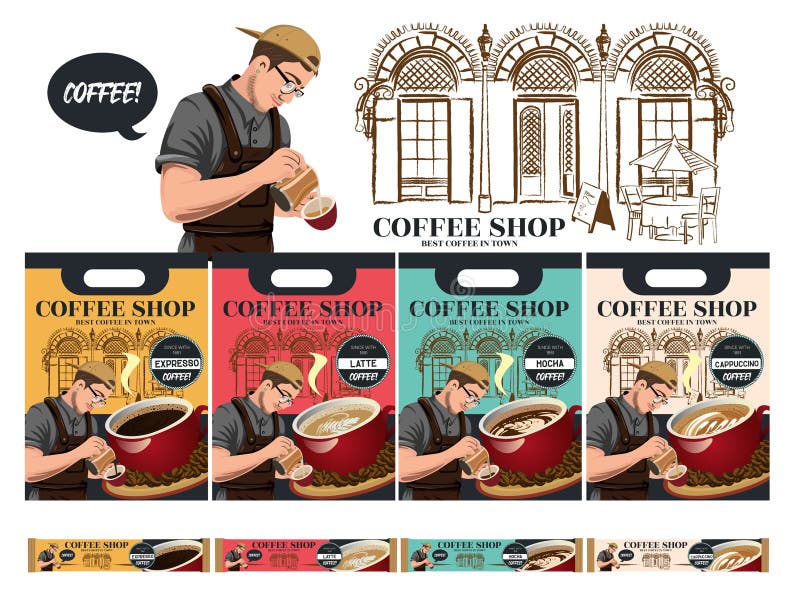 Baristas Group Stock Illustrations – 23 Baristas Group Stock ...