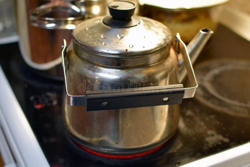 Coffee pan stock photo. Image of boiling, classic, traditional - 84737202