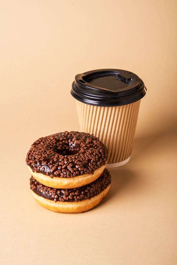 Coffee To Go Donut Stock Photos - Free & Royalty-Free Stock Photos from ...