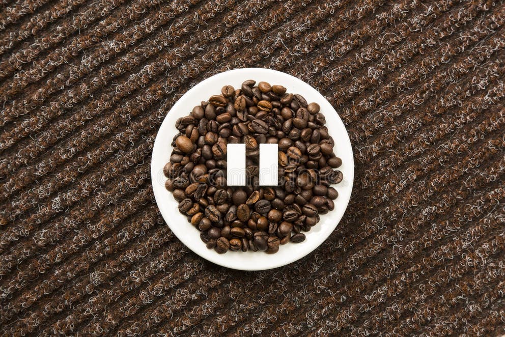 Coffee Pause stock photo. Image of circle, texture, rondel - 31624326