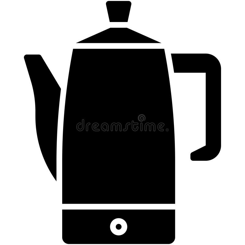 Coffee Percolator Icon, Coffee Shop Related Vector Stock Vector ...