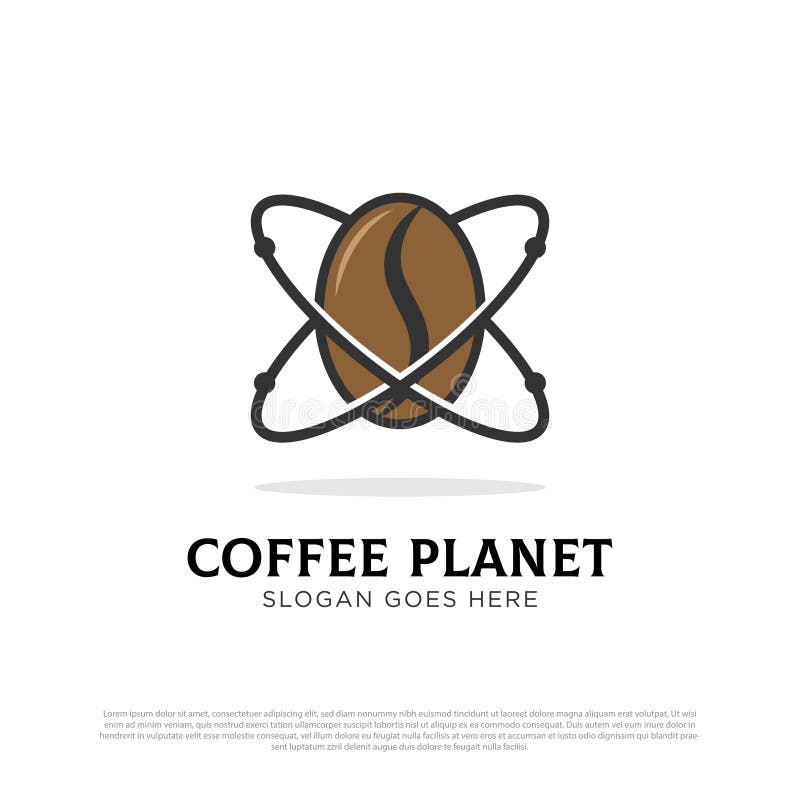 Coffee Planet Logo Design Inspiration, Vector Coffee Shop Design ...